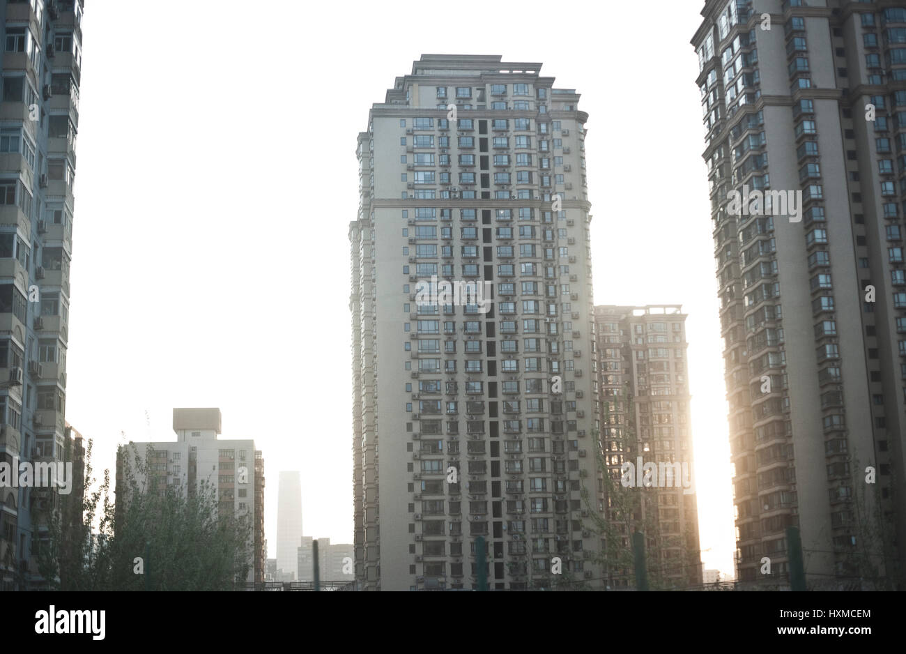 China's Apartment blocks Stock Photo - Alamy