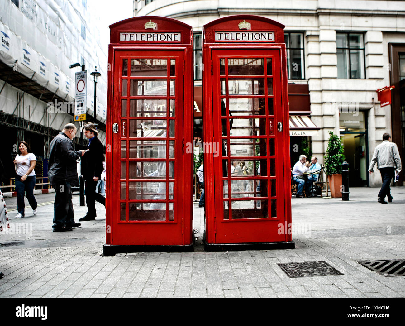 The most common red telephone box in London. These public telephones ...