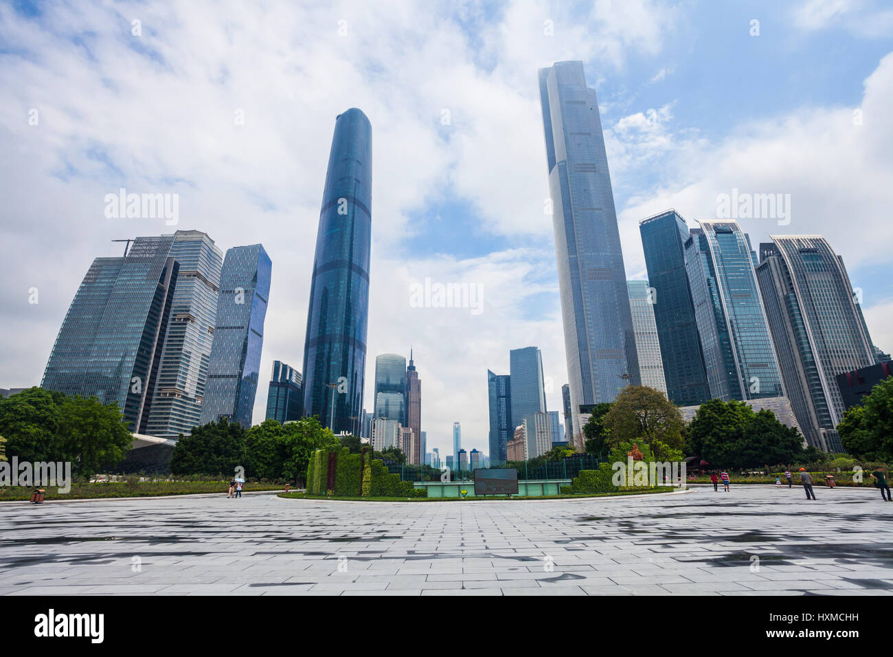 Urban architecture in Guangzhou,Guangdong Province,China Stock Photo ...