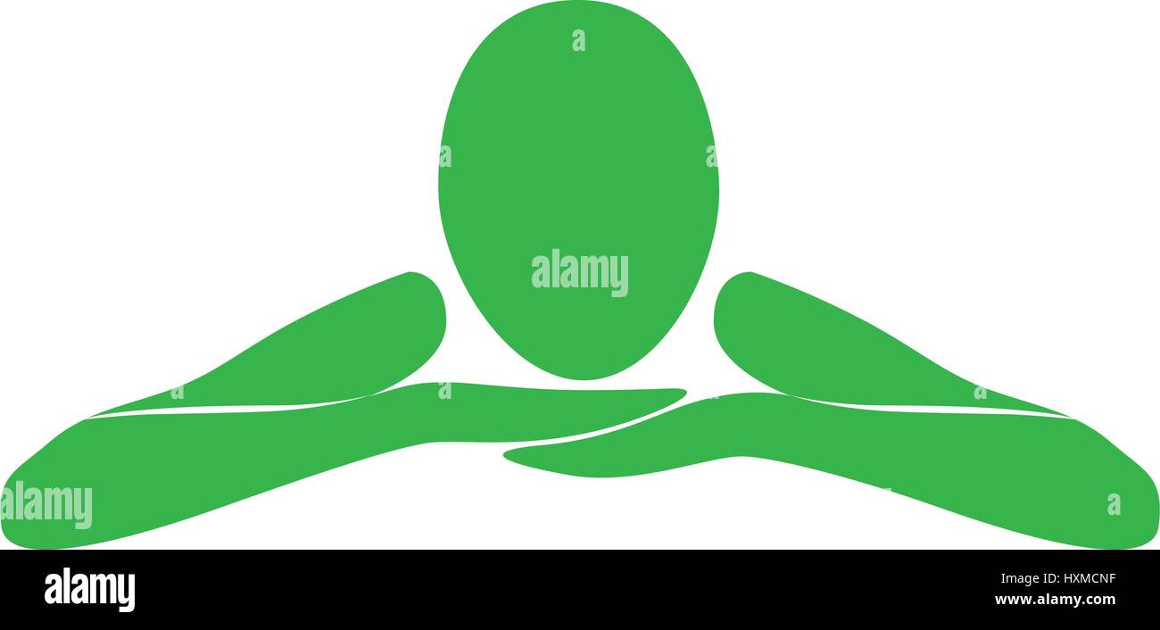 Leaning on arms Stock Vector Images - Alamy