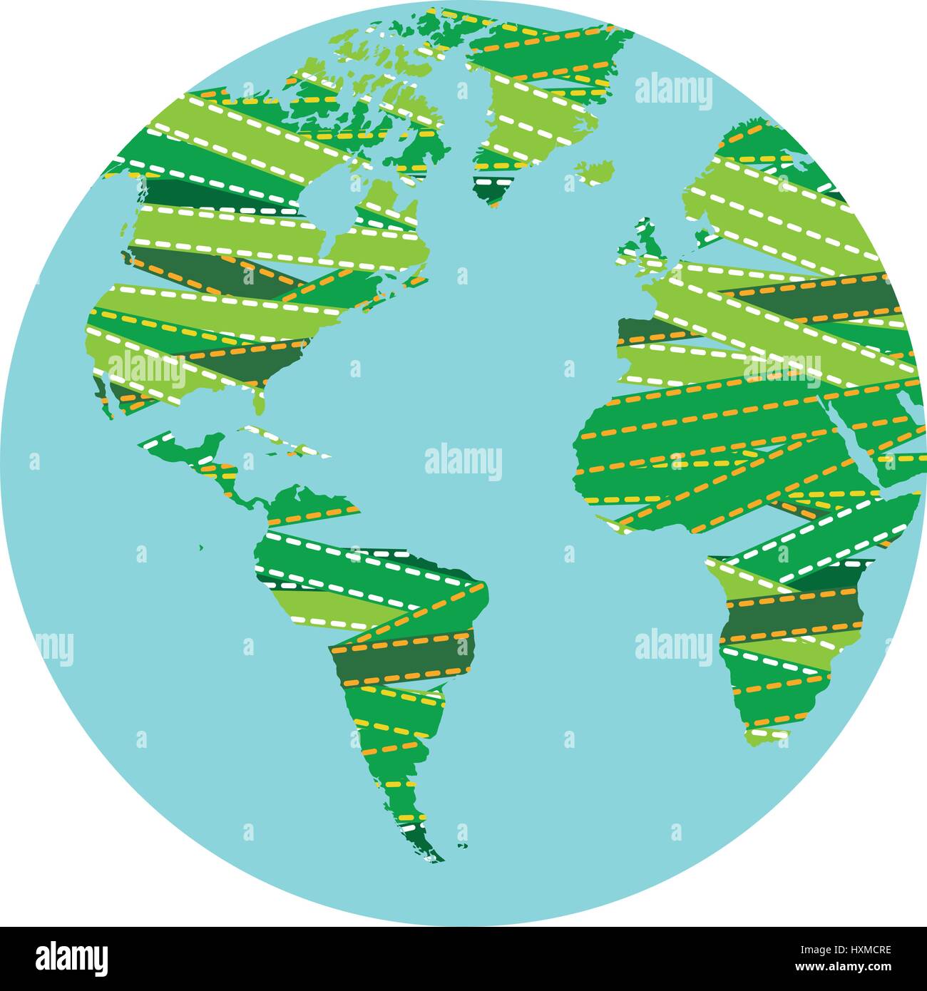 continents earth planet map Stock Vector Image & Art - Alamy