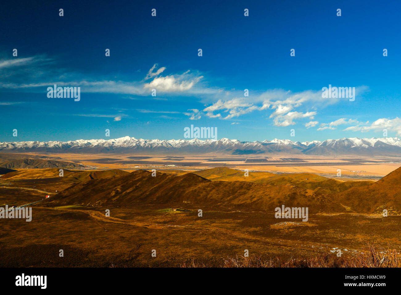 Qilian Mountains in Qinghai Province,China Stock Photo - Alamy