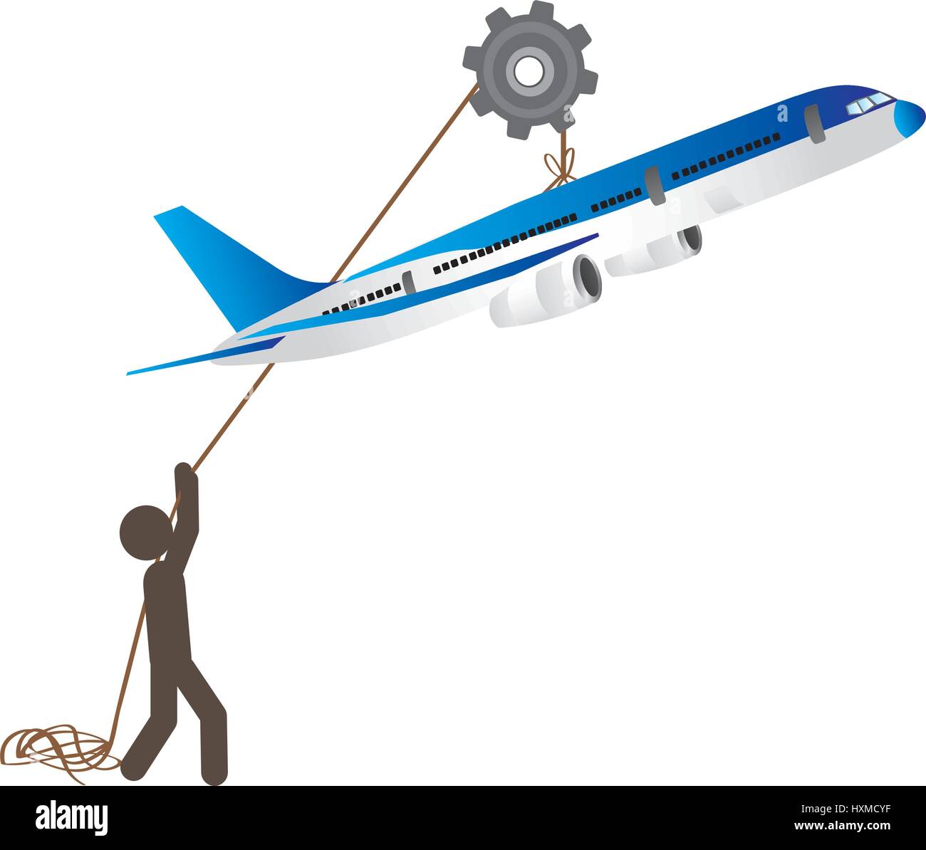 Aircraft hanging windows Stock Vector Images - Alamy