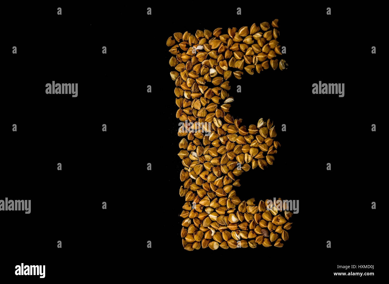 Buckwheat grain healthy color hi-res stock photography and images - Alamy