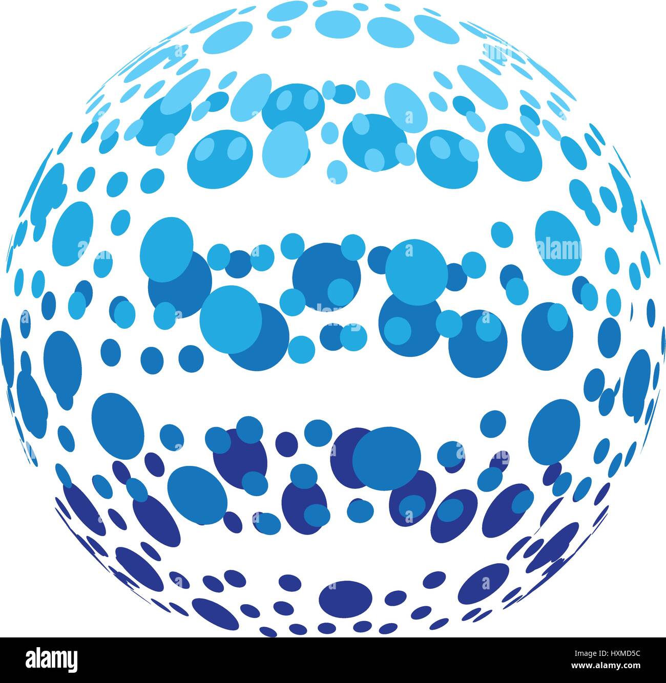 global earth planet with differents points Stock Vector Image & Art - Alamy