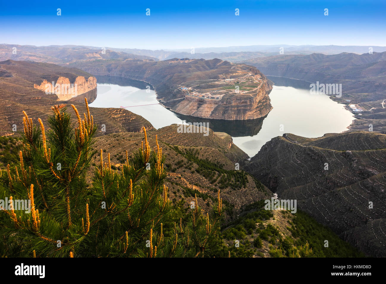 Universe Bay scenery of Pianguan County in Shanxi Province,China Stock ...