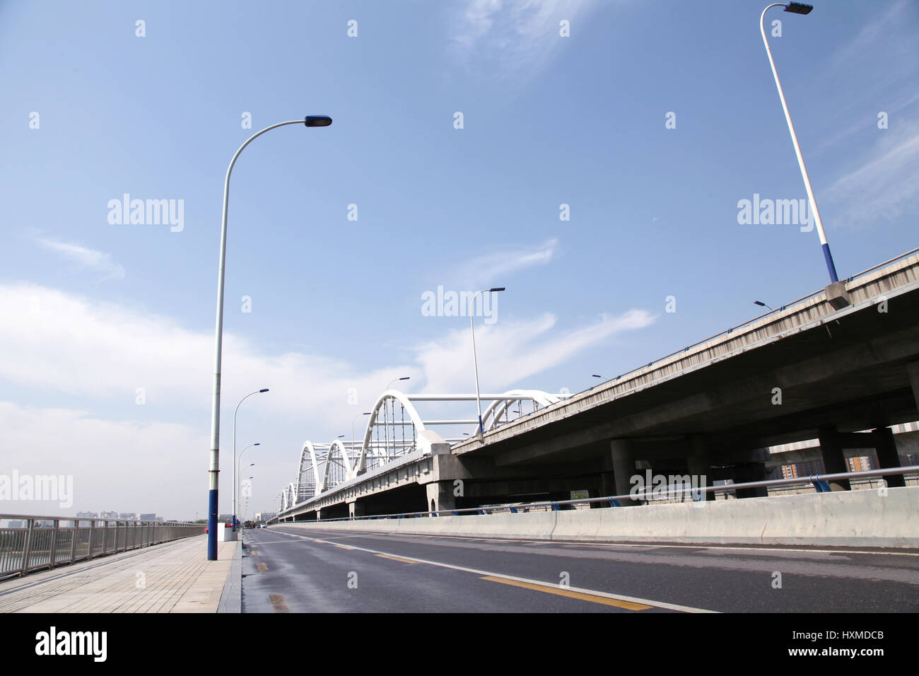 Guangzhou Bridge of Xi'an city,Shaanxi Province,China Stock Photo - Alamy