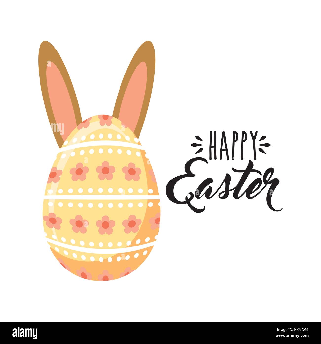 happy easter design Stock Vector Image & Art - Alamy