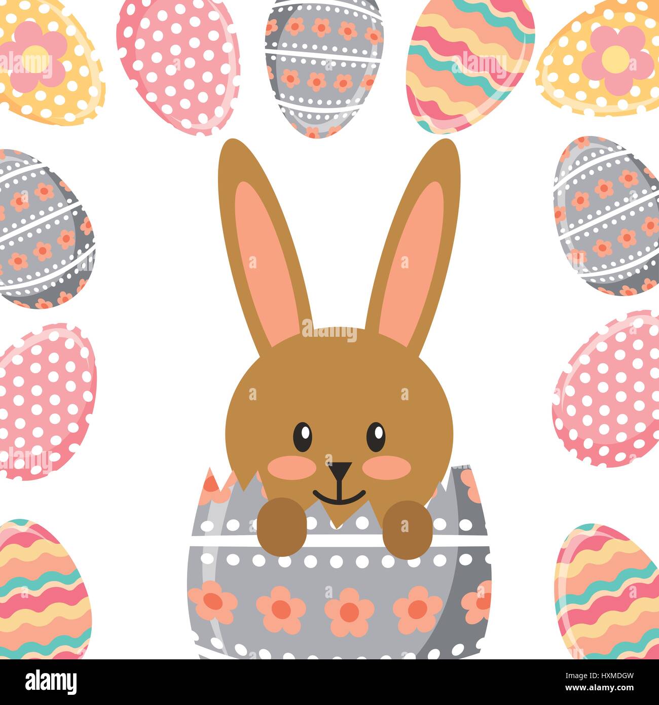 happy easter design Stock Vector Image & Art - Alamy