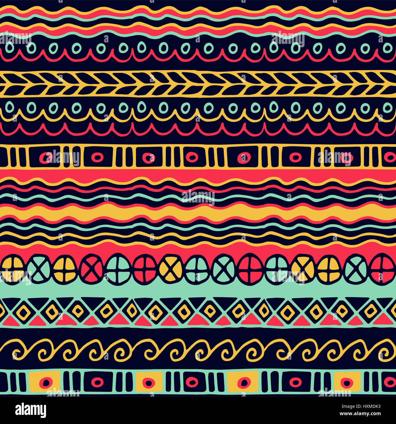 Seamless tribal texture. Tribal seamless texture. Vintage ethnic ...