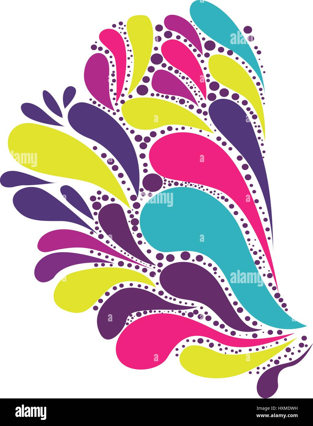 Half arc Stock Vector Images - Alamy