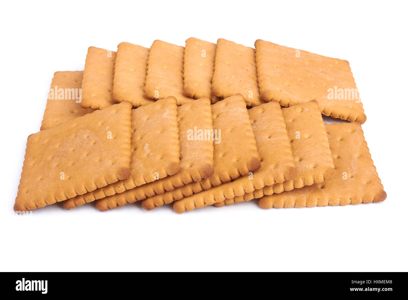 cookies isolated on white background Stock Photo - Alamy