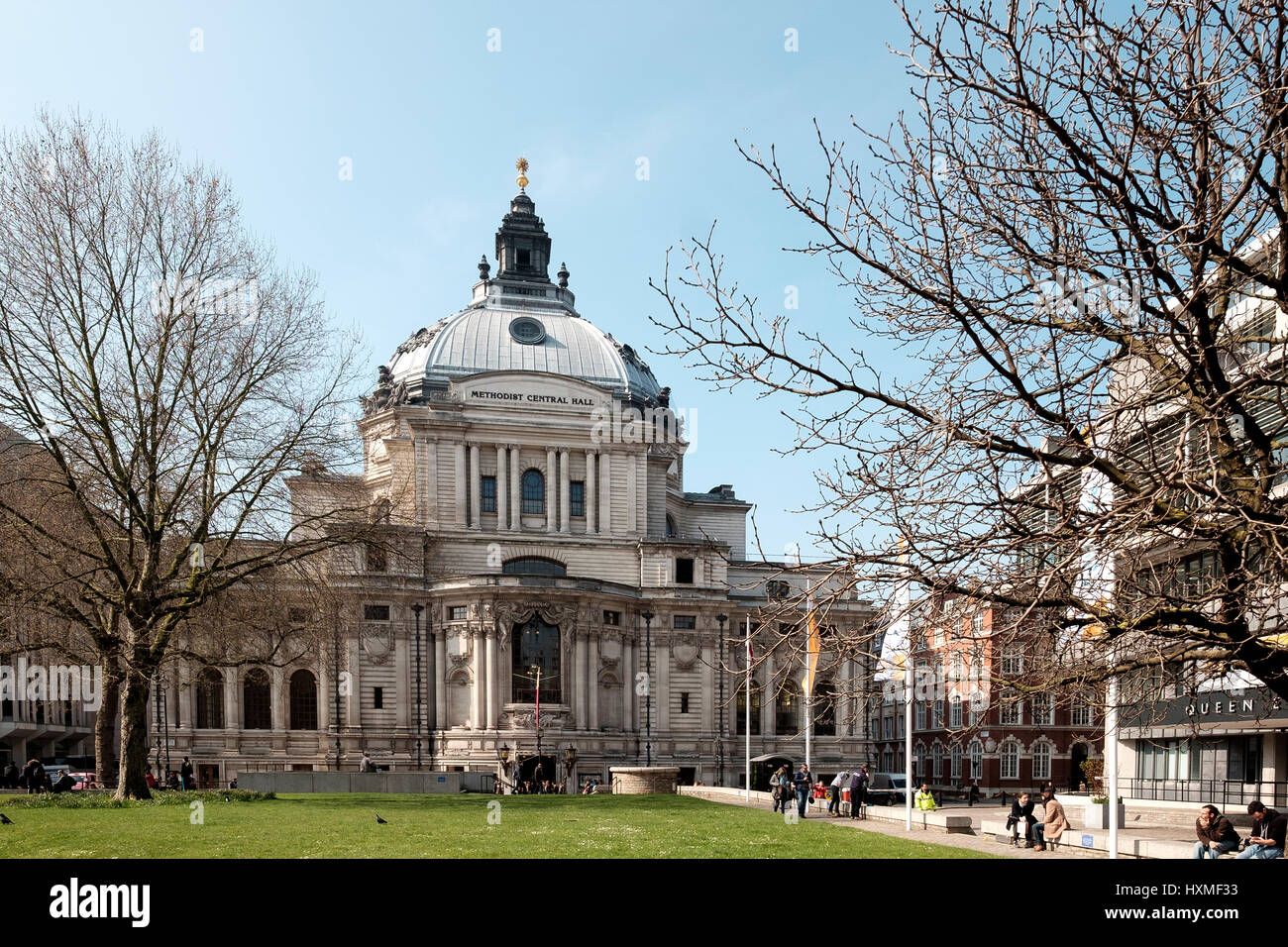 Methodist Central Hall, Parliament Square, Westminster, London Stock Photo - Alamy