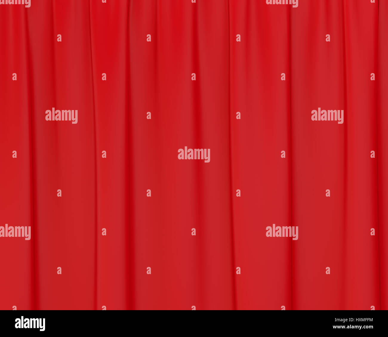red wrinkled silk curtains Stock Photo - Alamy