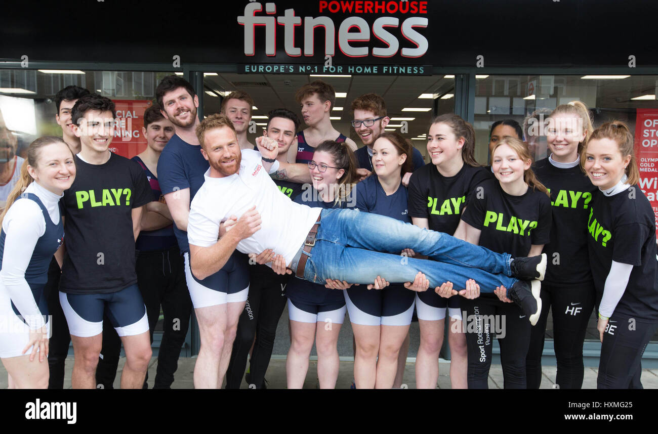 Cardinal vaughan memorial secondary school rowing teams hi-res stock ...