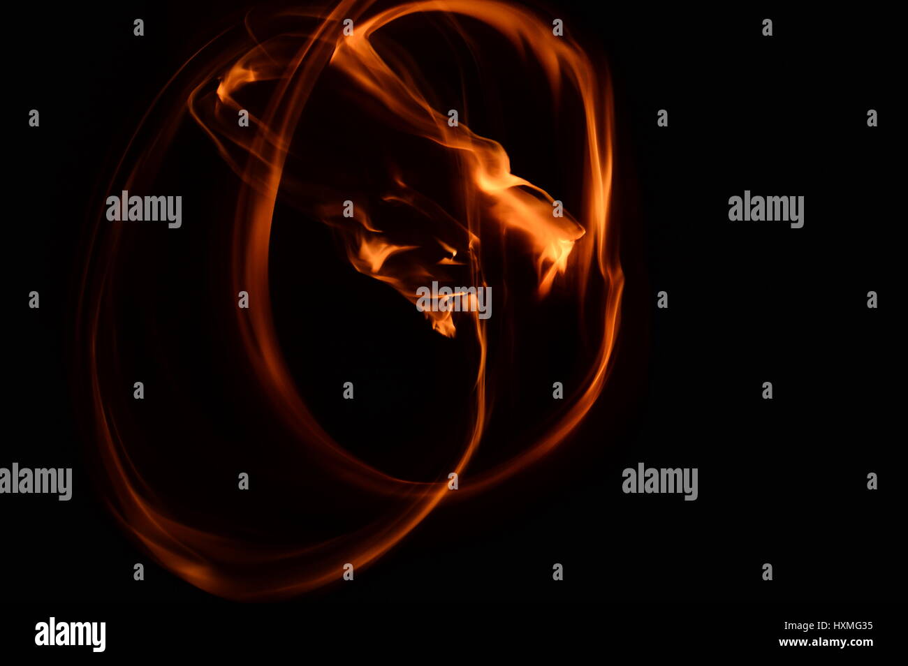 Fire circles hi-res stock photography and images - Alamy