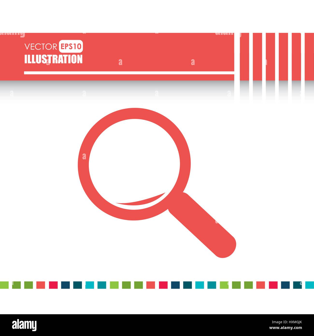 Search icon design Stock Vector Image & Art - Alamy