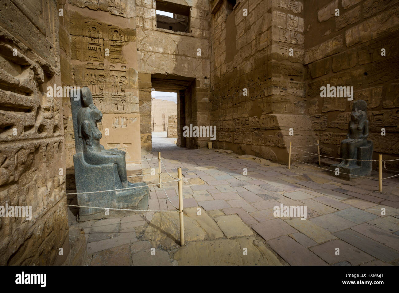 Temple of Medinet Habu, dedicated to Rameses III. - UNESCO World ...