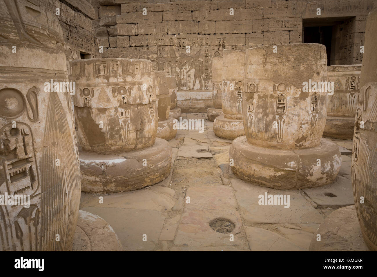 Temple of Medinet Habu, dedicated to Rameses III. - UNESCO World ...