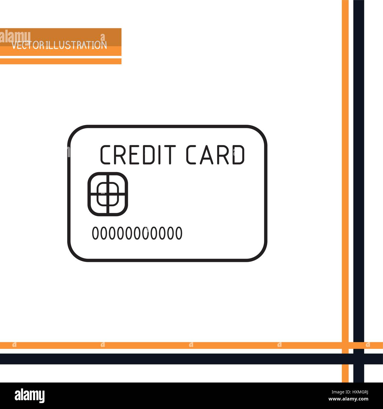 Credit card icon design Stock Vector Image & Art - Alamy