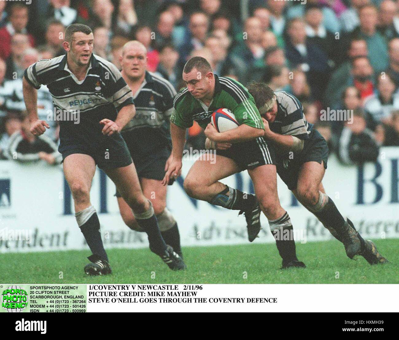 STEVE O'NEIL COVENTRY V NEWCASTLE RU 02 November 1996 Stock Photo - Alamy
