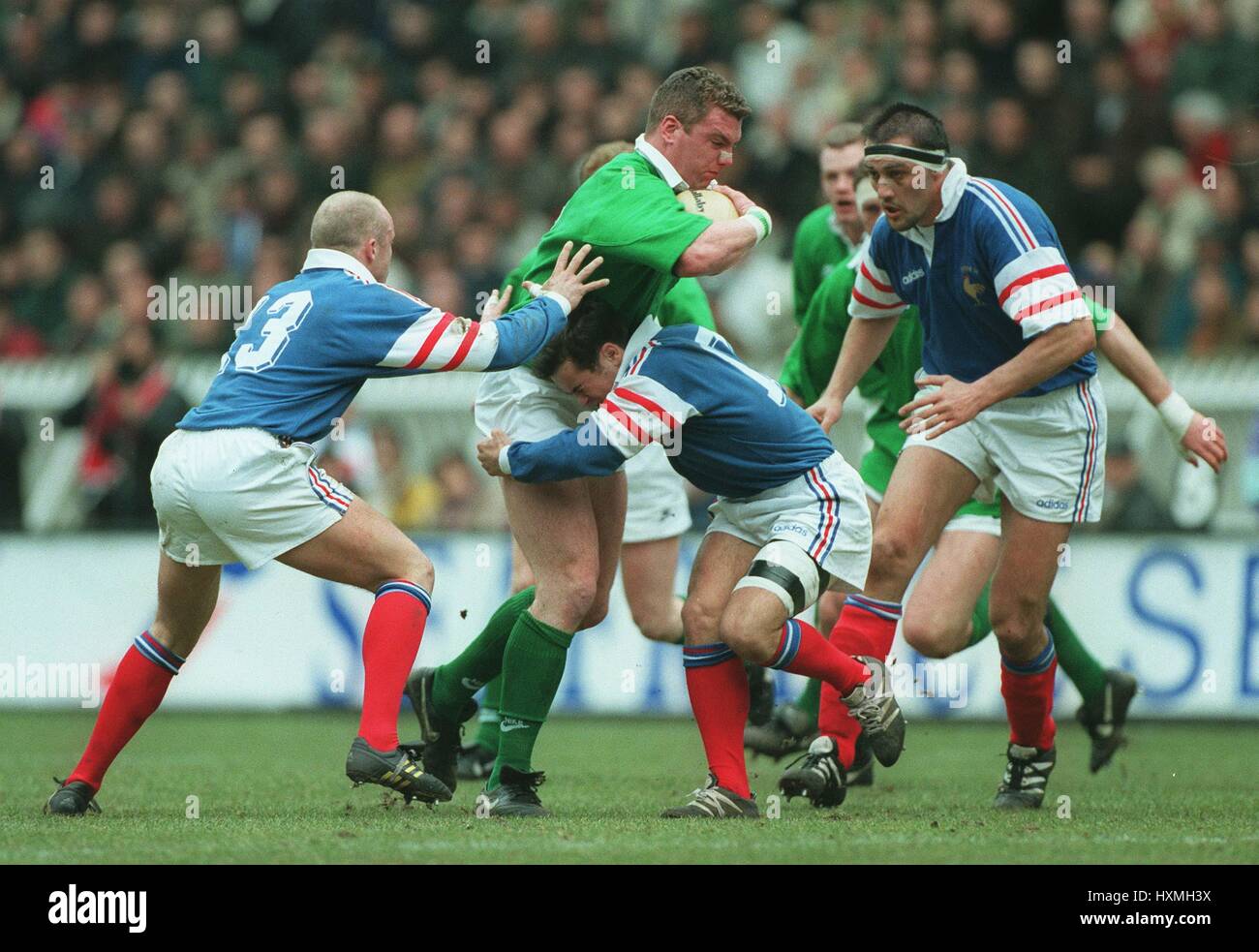 VICTOR COSTELLO & CASTAIGNEDE FRANCE V IRELAND FIVE NATIONS 19 February ...