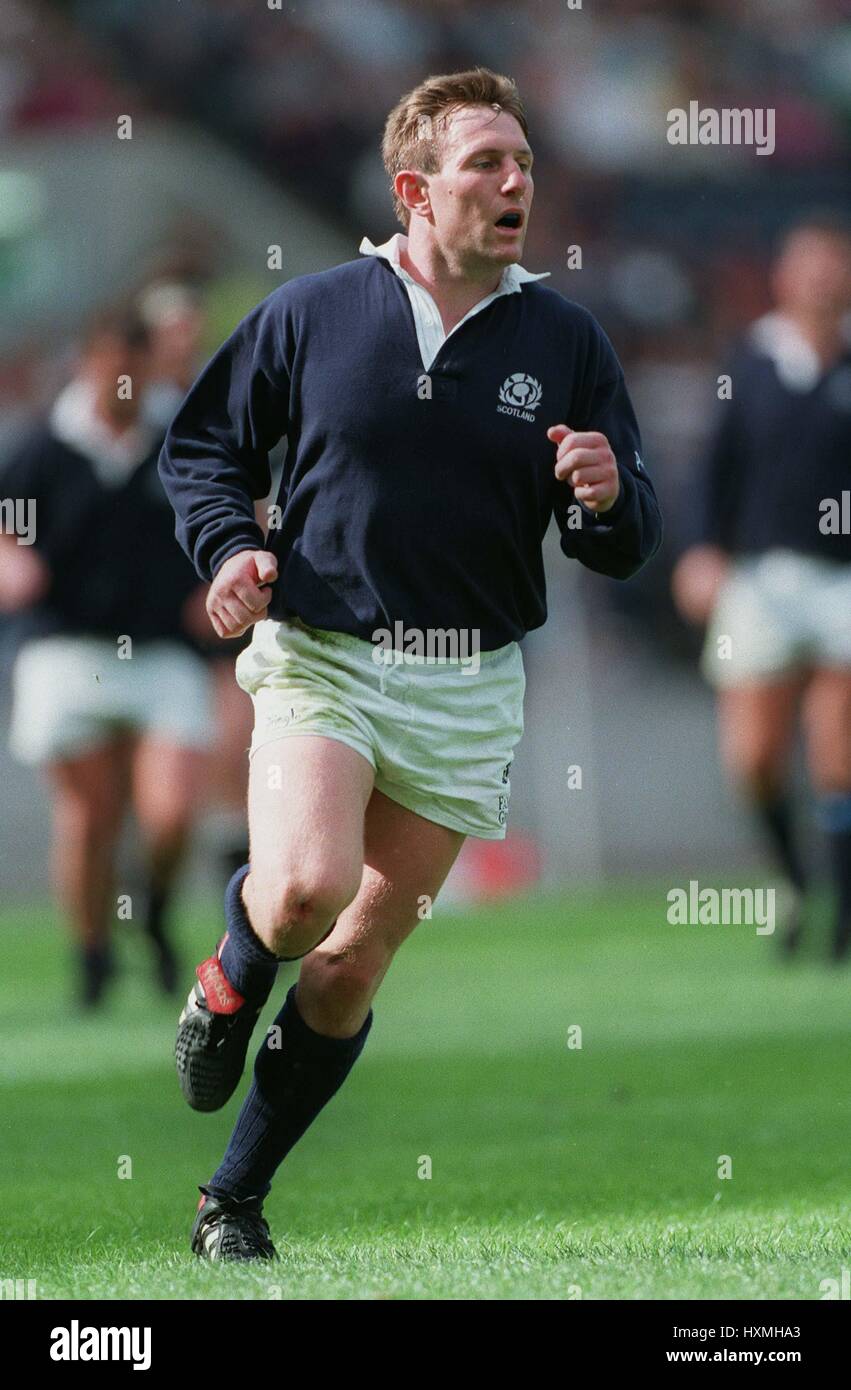 GARY ARMSTRONG SCOTLAND & NEWCASTLE RU 20 August 1996 Stock Photo - Alamy
