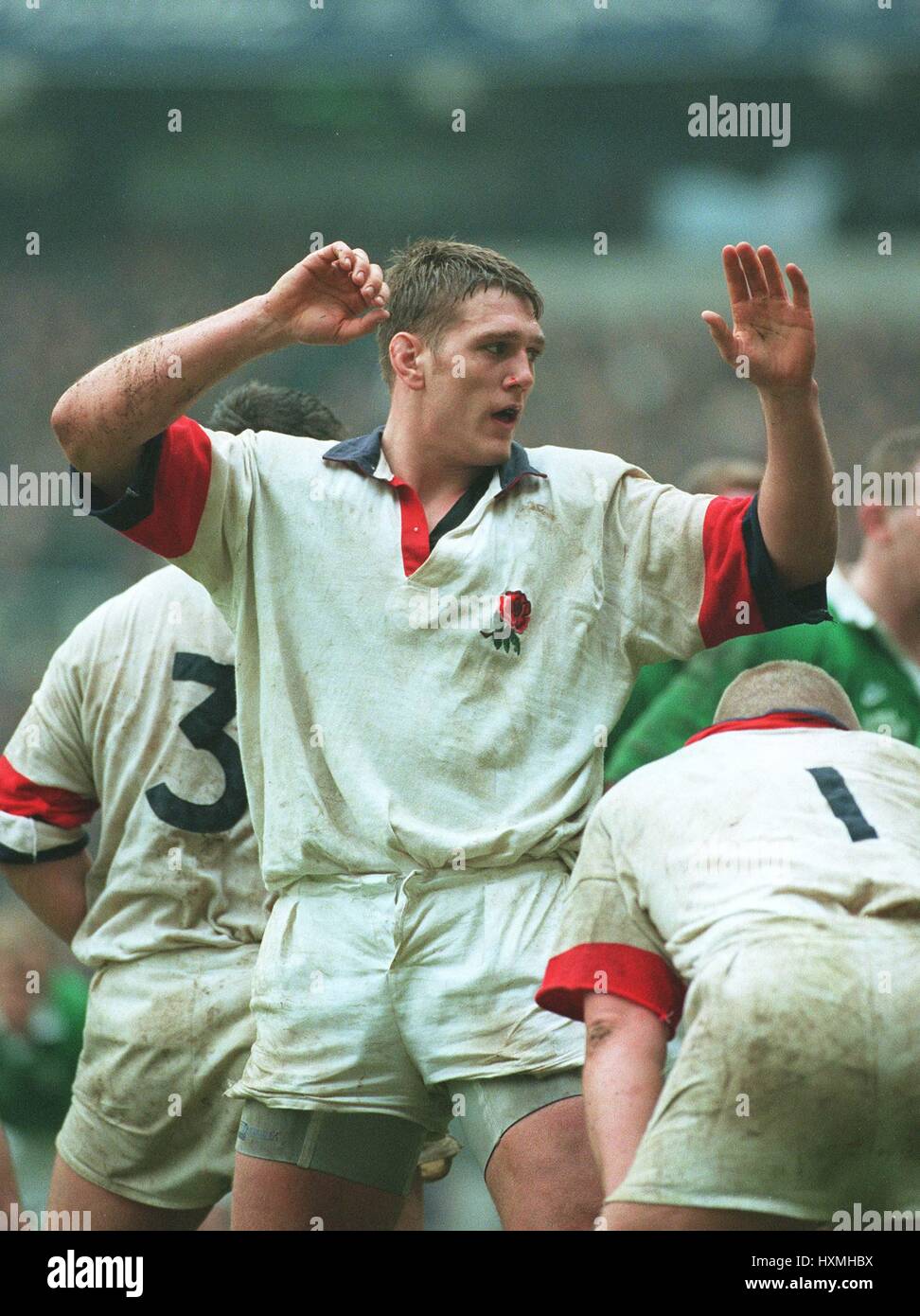 GARATH ARCHER ENGLAND BRISTOL & ARMY RU 11 April 1996 Stock Photo - Alamy