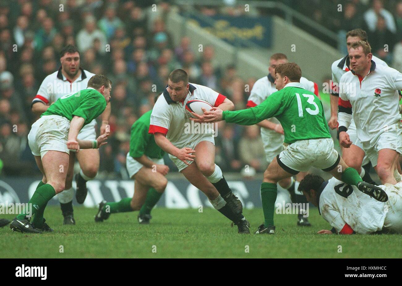 MARK REGAN & DAVID CORKERY ENGLAND V IRELAND FIVE-NATIONS 11 April 1996 ...