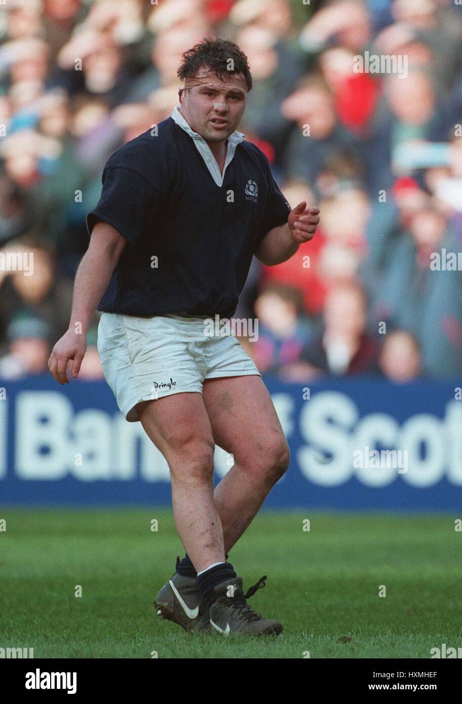 DAVID HILTON SCOTLAND & BATH RU 11 March 1996 Stock Photo - Alamy