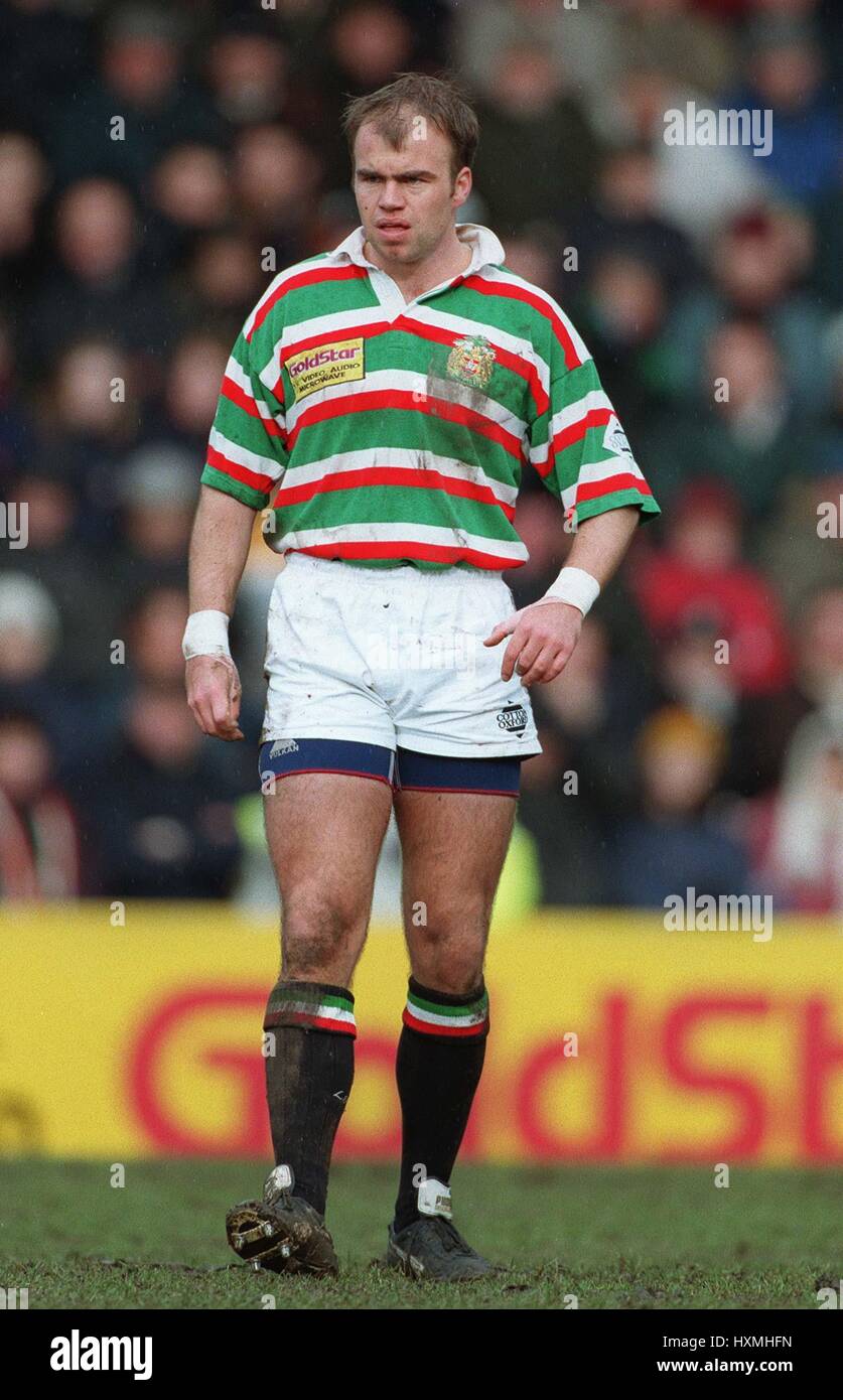 STEVE HACKNEY LEICESTER RU 26 February 1996 Stock Photo - Alamy