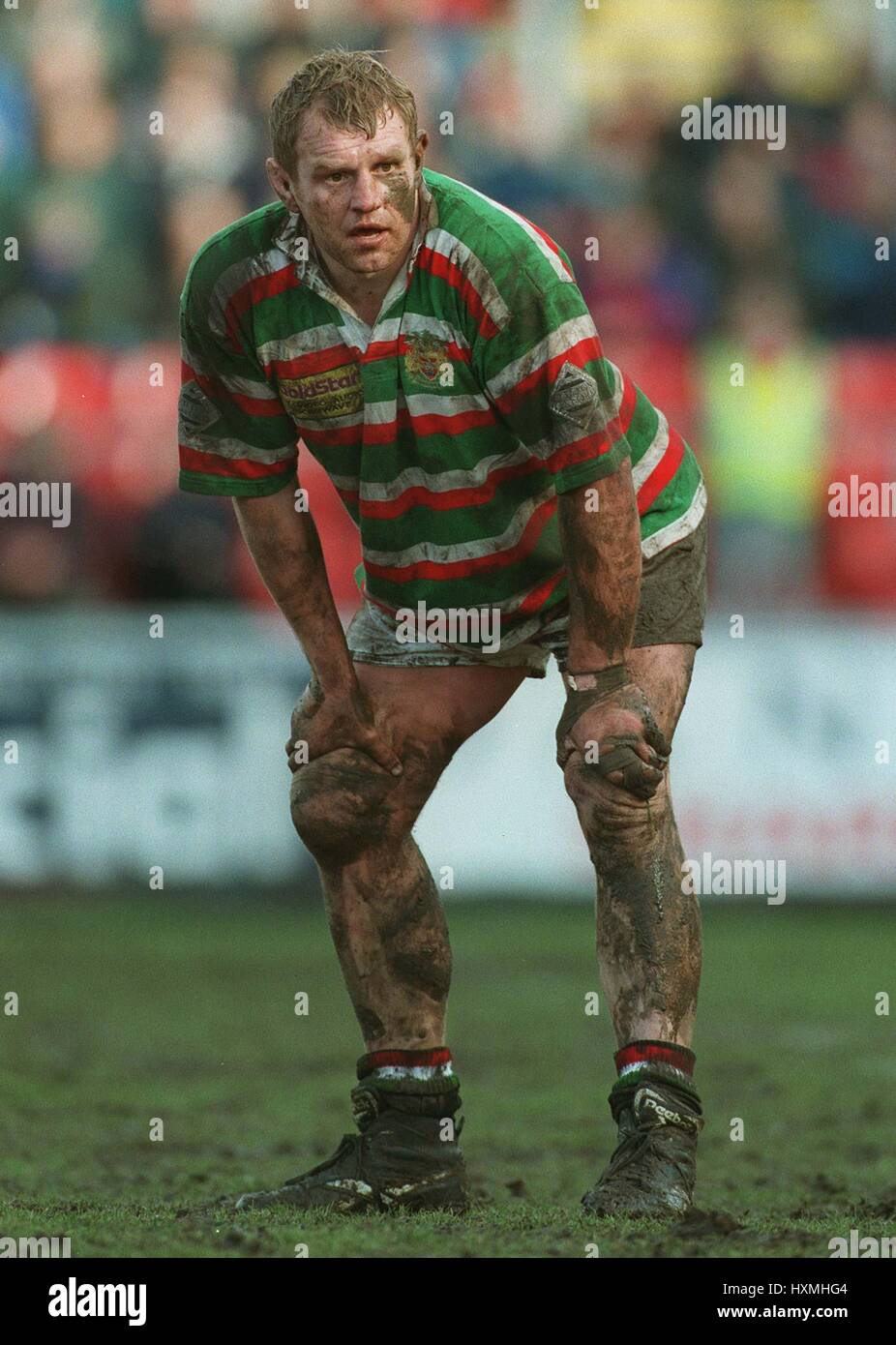 DEAN RICHARDS LEICESTER RU 26 February 1996 Stock Photo - Alamy