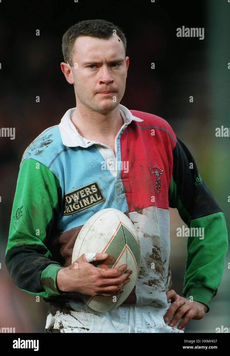 ROB KITCHIN HARLEQUINS RU 26 February 1996 Stock Photo - Alamy