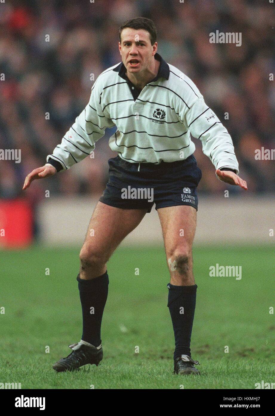 SCOTT HASTINGS SCOTLAND & WATSONIANS RU 06 February 1996 Stock Photo ...