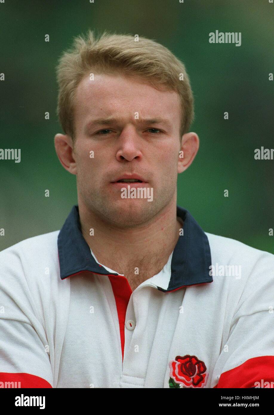 TIM RODBER ENGLAND & NORTHAMPTON RU 05 February 1996 Stock Photo - Alamy