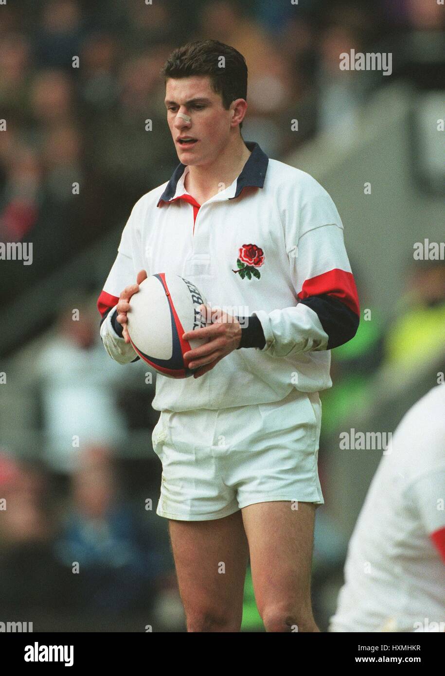 PAUL GRAYSON. ENGLAND & NORTHAMPTON RU 05 February 1996 Stock Photo - Alamy