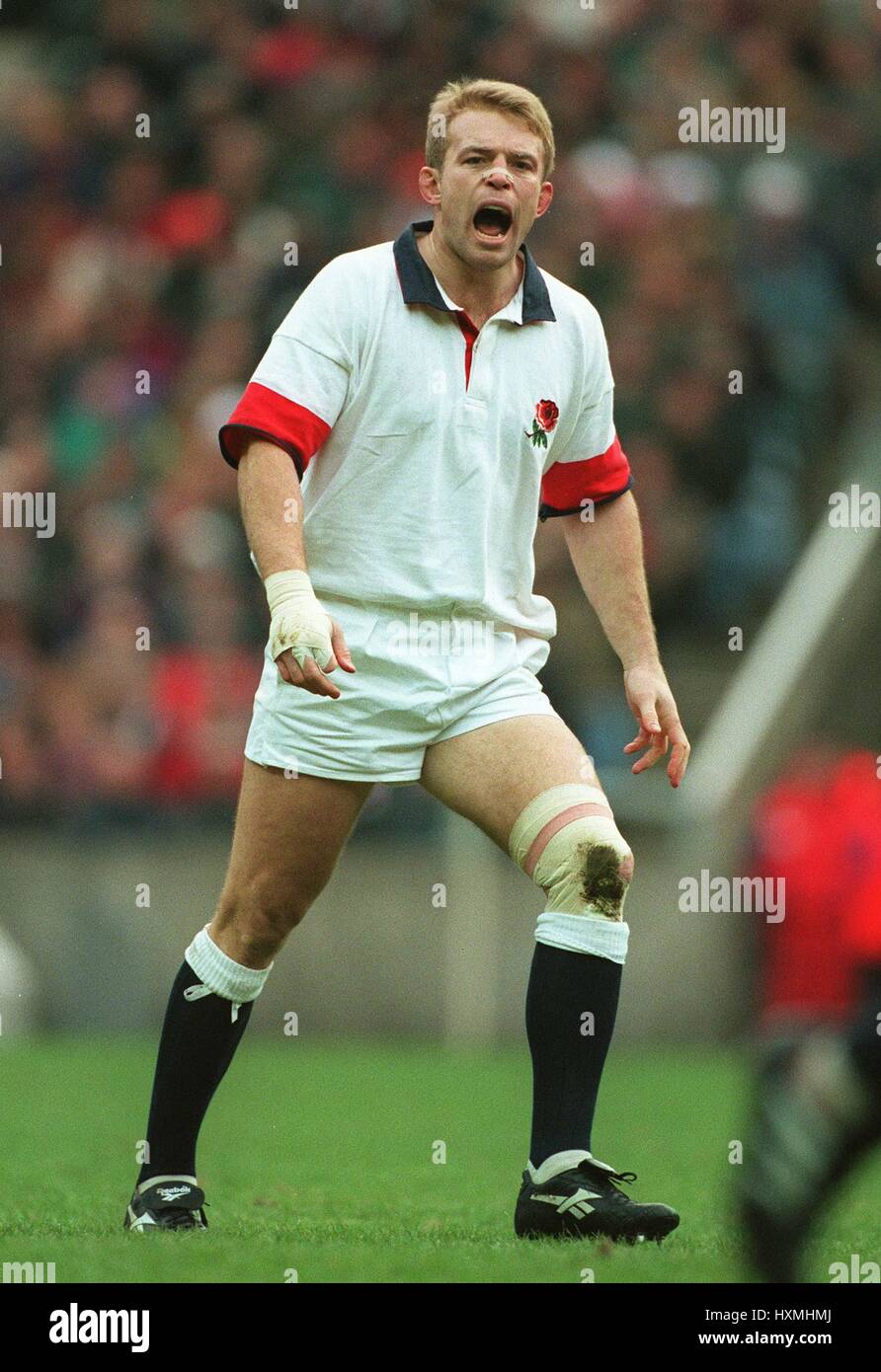 TIM RODBER ENGLAND & NORTHAMPTON RU 05 February 1996 Stock Photo - Alamy