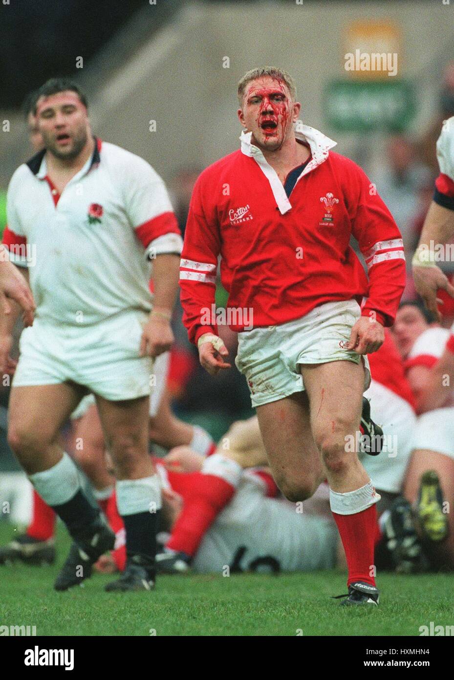 RHODRI JONES WALES & LLANELLI RU 05 February 1996 Stock Photo - Alamy