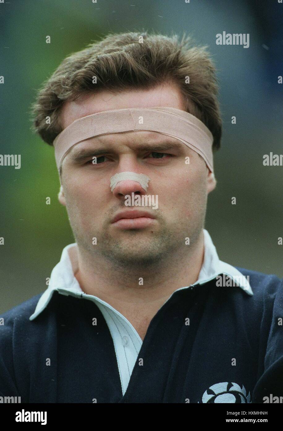 DAVID HILTON SCOTLAND & BATH RU 23 January 1996 Stock Photo - Alamy