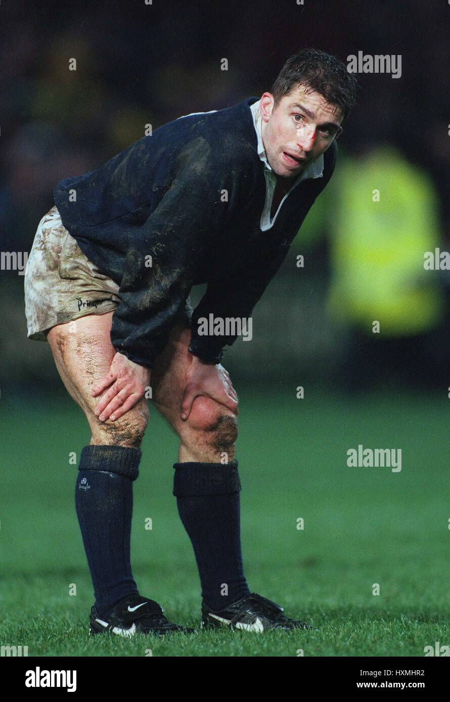 BRYAN REDPATH SCOTLAND & MELROSE RU 22 January 1996 Stock Photo - Alamy