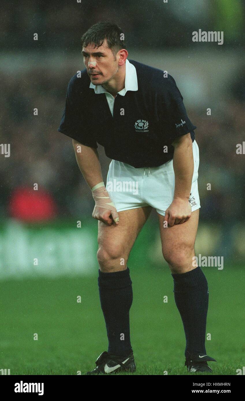 JAMES HAY SCOTLAND & HAWICK RU 22 January 1996 Stock Photo - Alamy