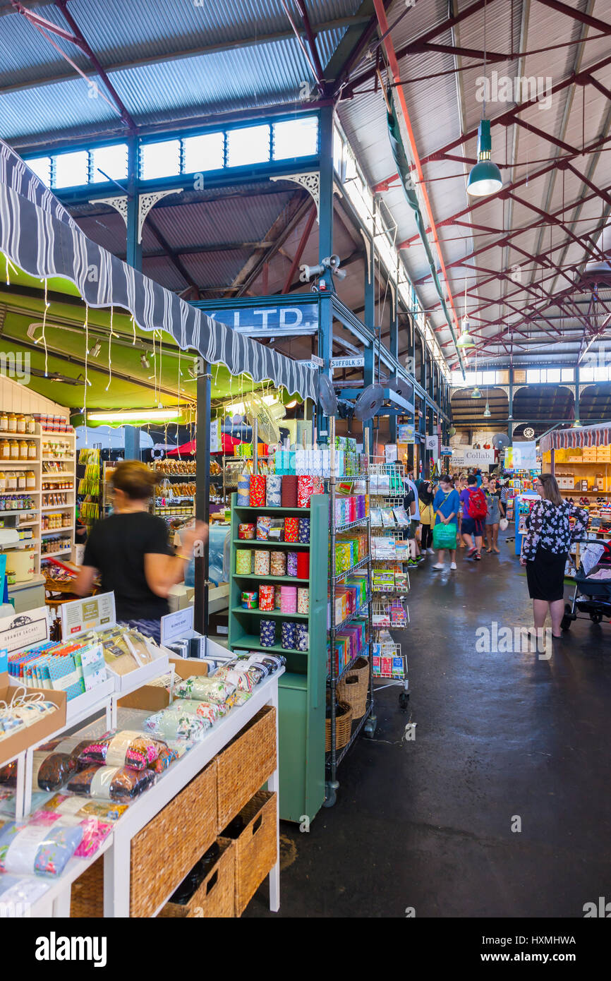 Fremantle indoor Market Western Australia Stock Photo - Alamy