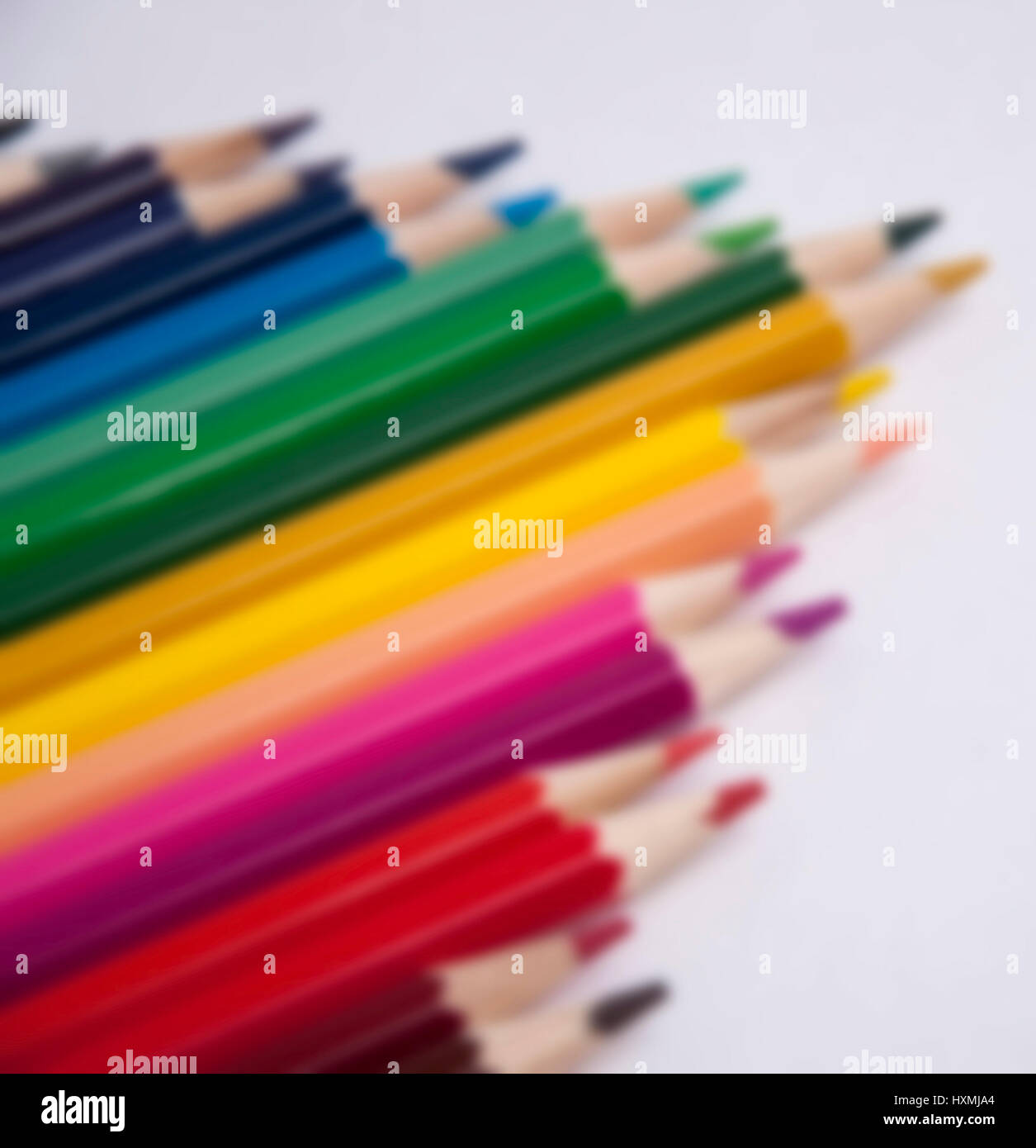 Gold colored pencils hi-res stock photography and images - Alamy