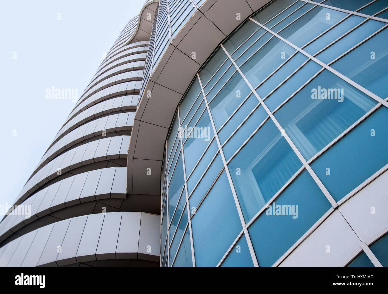 Abstract part of an office building Stock Photo - Alamy