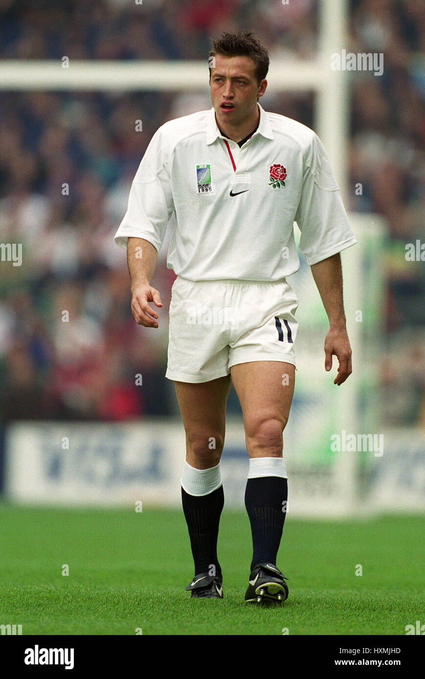 DAN LUGER ENGLAND & HARLEQUINS RU 15 October 1999 Stock Photo - Alamy