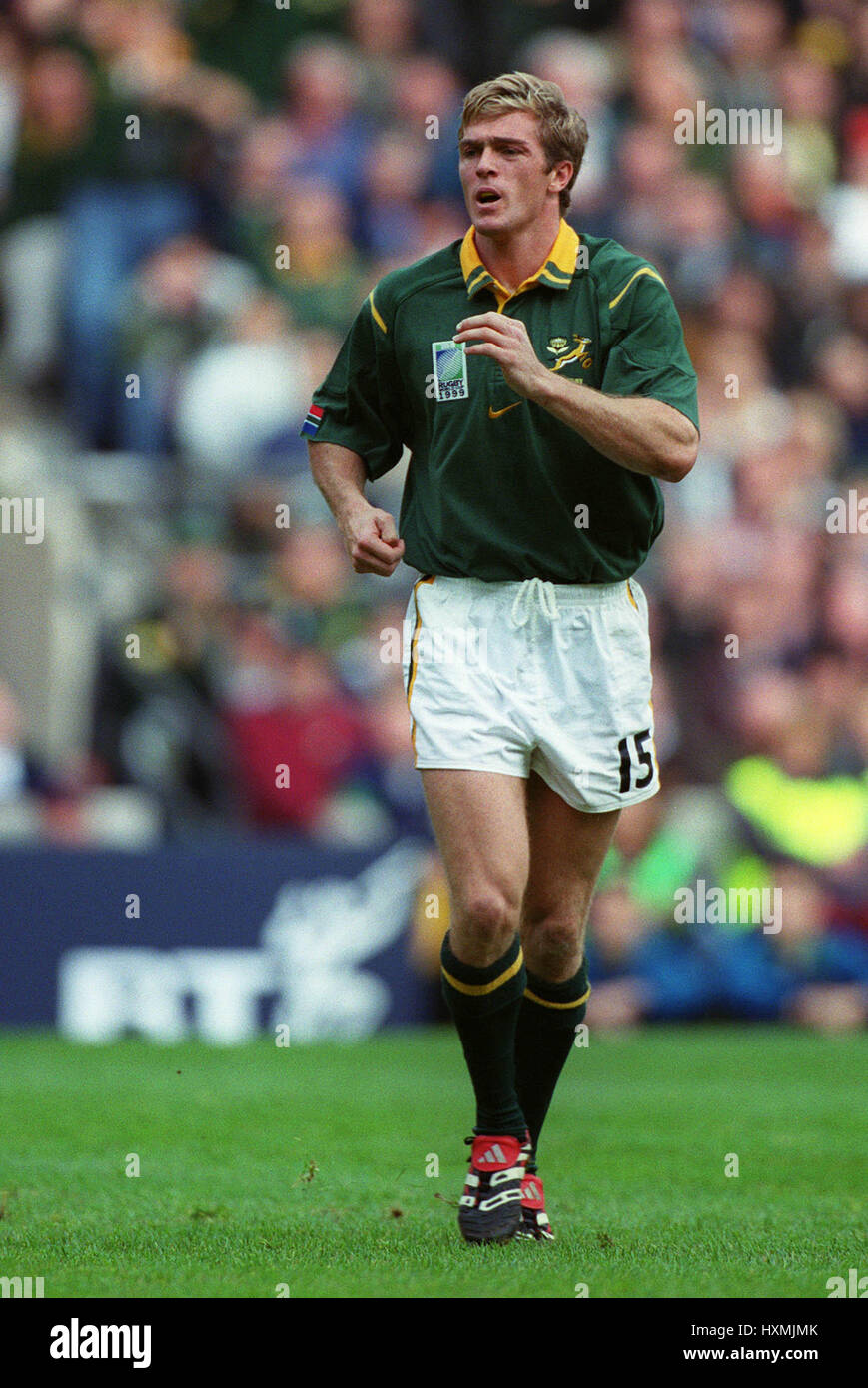 PERCY MONTGOMERY SOUTH AFRICA RU 30 October 1999 Stock Photo - Alamy