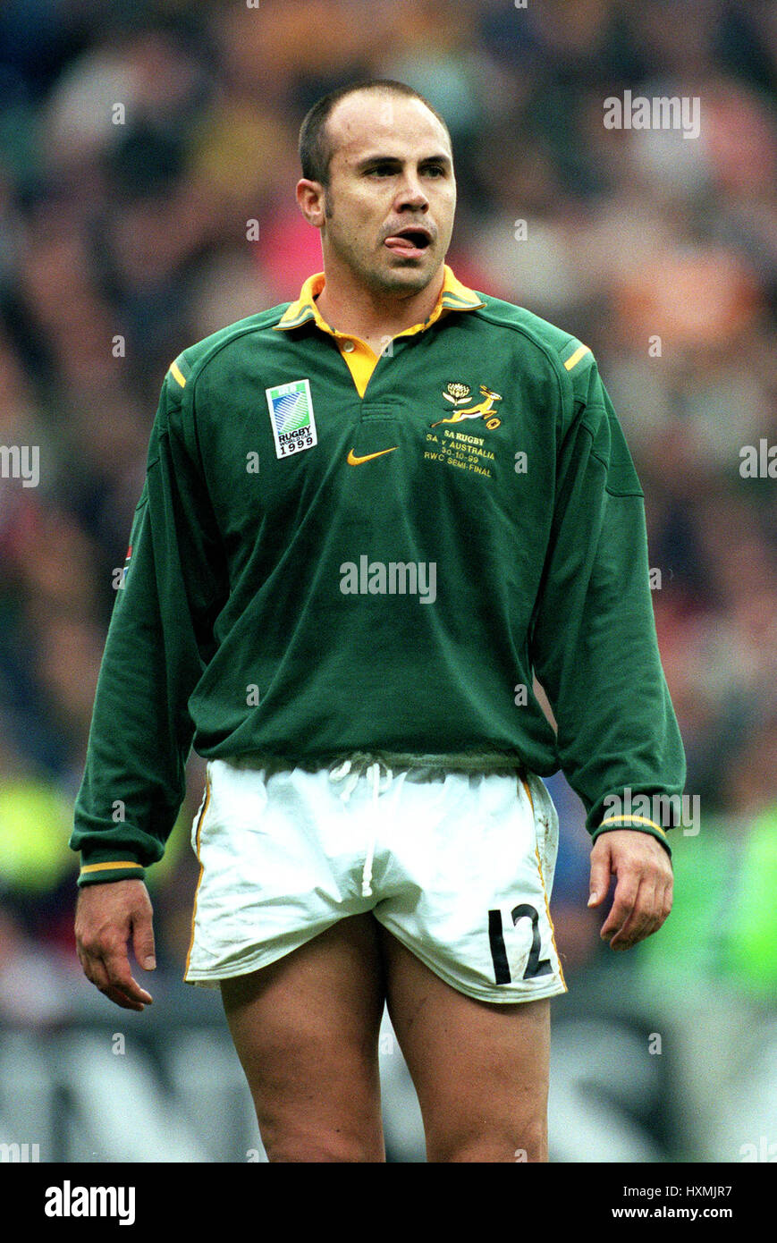 PIETER MULLER SOUTH AFRICA RU 01 November 1999 Stock Photo - Alamy