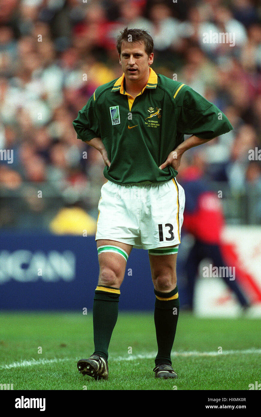 ROBBIE FLECK SOUTH AFRICA RU 24 October 1999 Stock Photo - Alamy