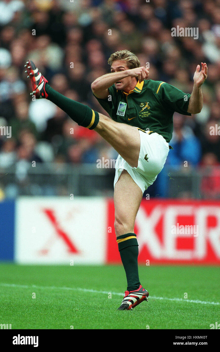 PERCY MONTGOMERY SOUTH AFRICA RU 24 October 1999 Stock Photo - Alamy