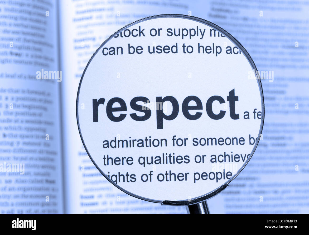 Focus on Respect Stock Photo - Alamy